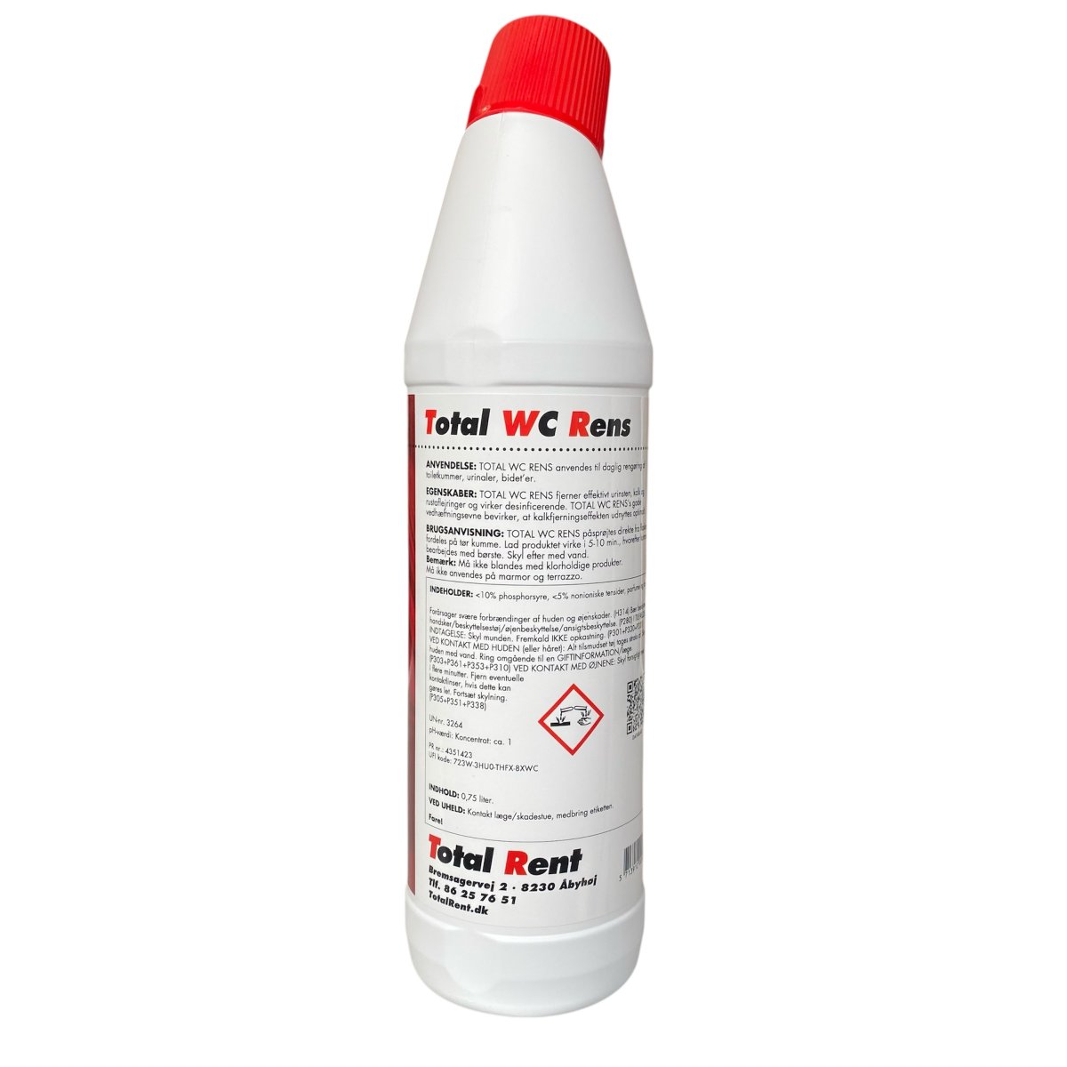 Professionel wc-rens. Effektiv og med behagelig duft