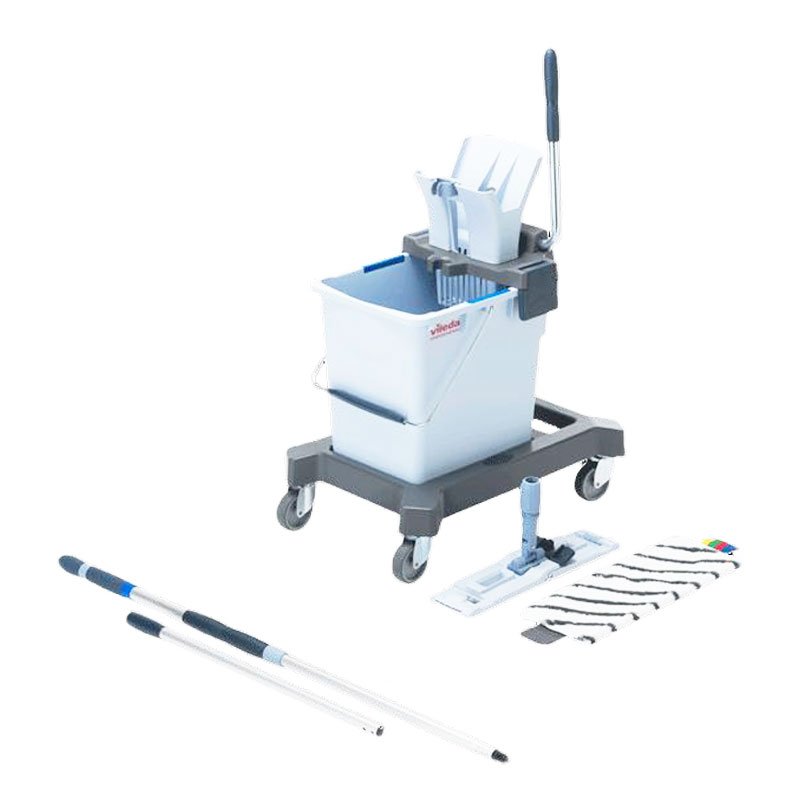 Vileda rengøringsvogn Ultra Speed Pro starter kit - Startsæt ...