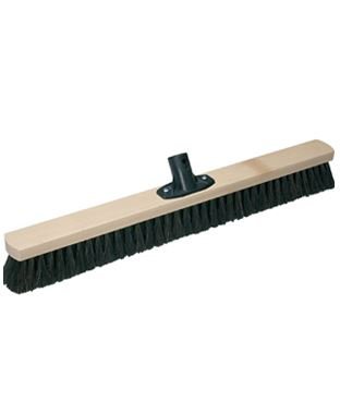 Blød fejekost med gevind 60 cm - professionel feje kost